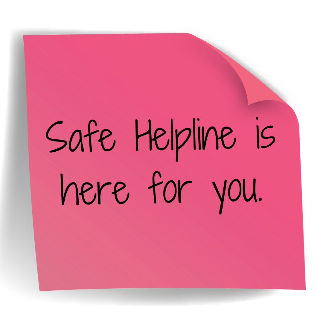Information for Survivors | Safe helpline